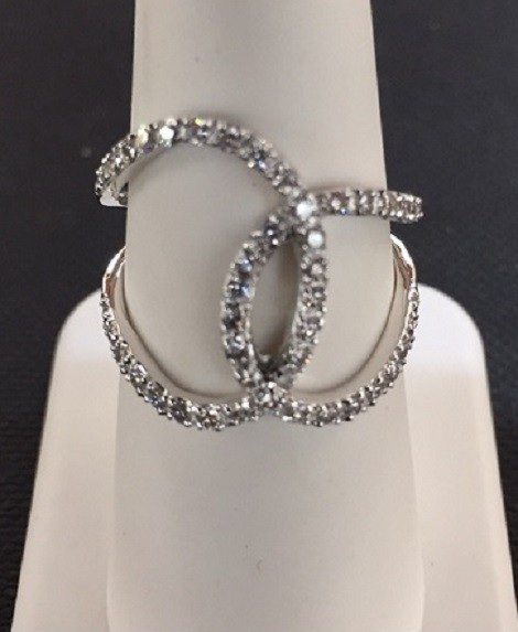 Diamond Overlap Ring