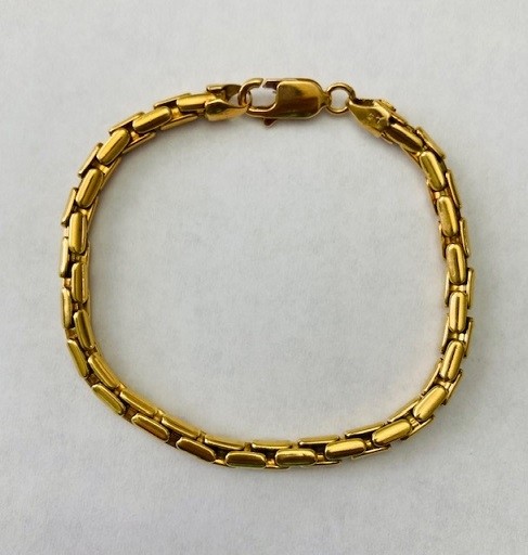 Mens Fancy Nautical Link Bracelet